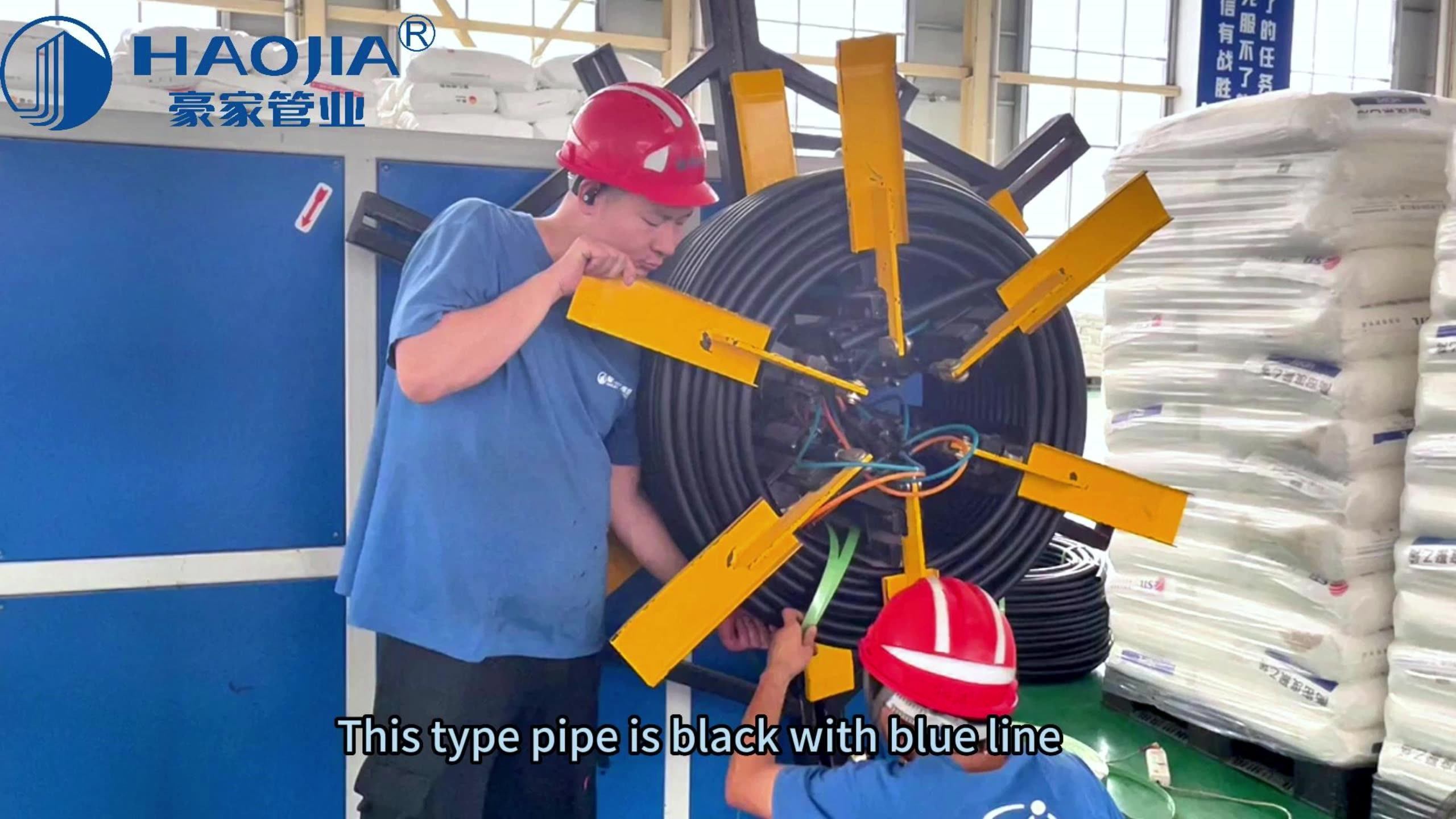 Pe100 Hdpe Pipe Plastics Pipes Pn6 Pn8 Pn10 Pn12.5 Pn16 Dn200 110 Mm ...