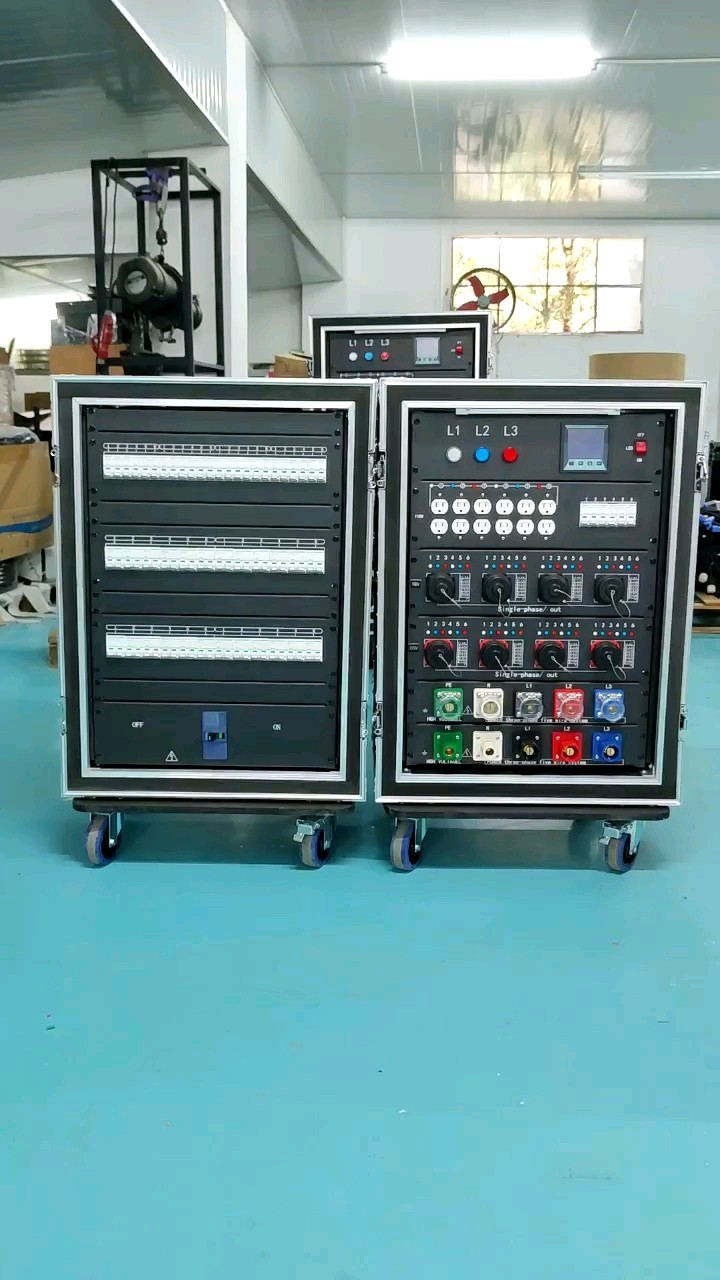 3 Phase Distribution Box Camlock Input Socapex Power Distro With Nema ...