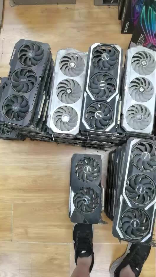 Rumax In Stock Used Rtx 3060 Ti Gaming Graphics Card 12gb Gddr6 192-bit ...