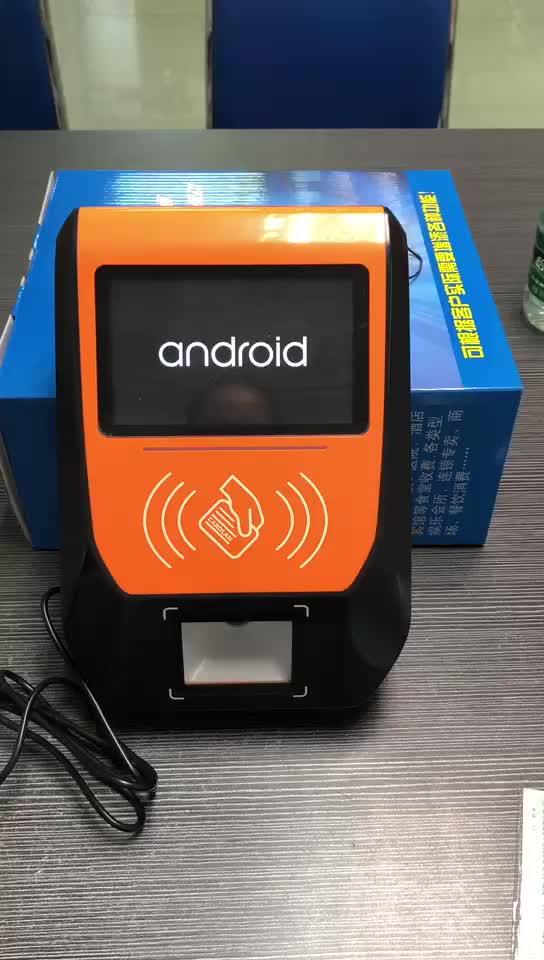 Android Pos Terminal With Mobile Nfc Reader And Qr Validator For Brt ...