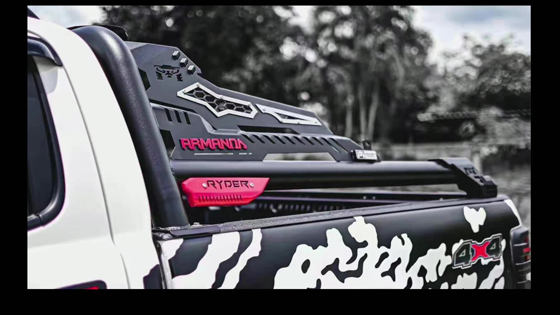 Armando 4x4 Roll Bar For Ranger For Hilux Vigo Revo Rocco Universal ...