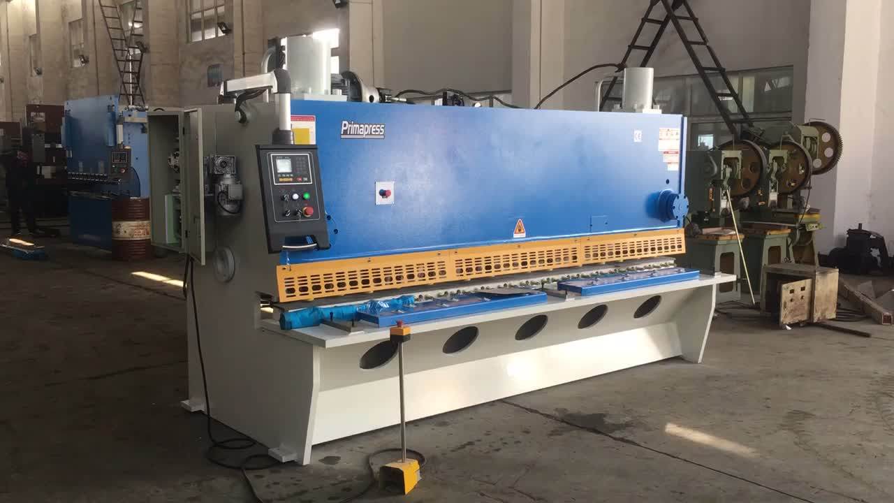 Cnc Qc11y-12*2500 12mm Amada High Speed Mini Hydraulic Guillotine Metal ...