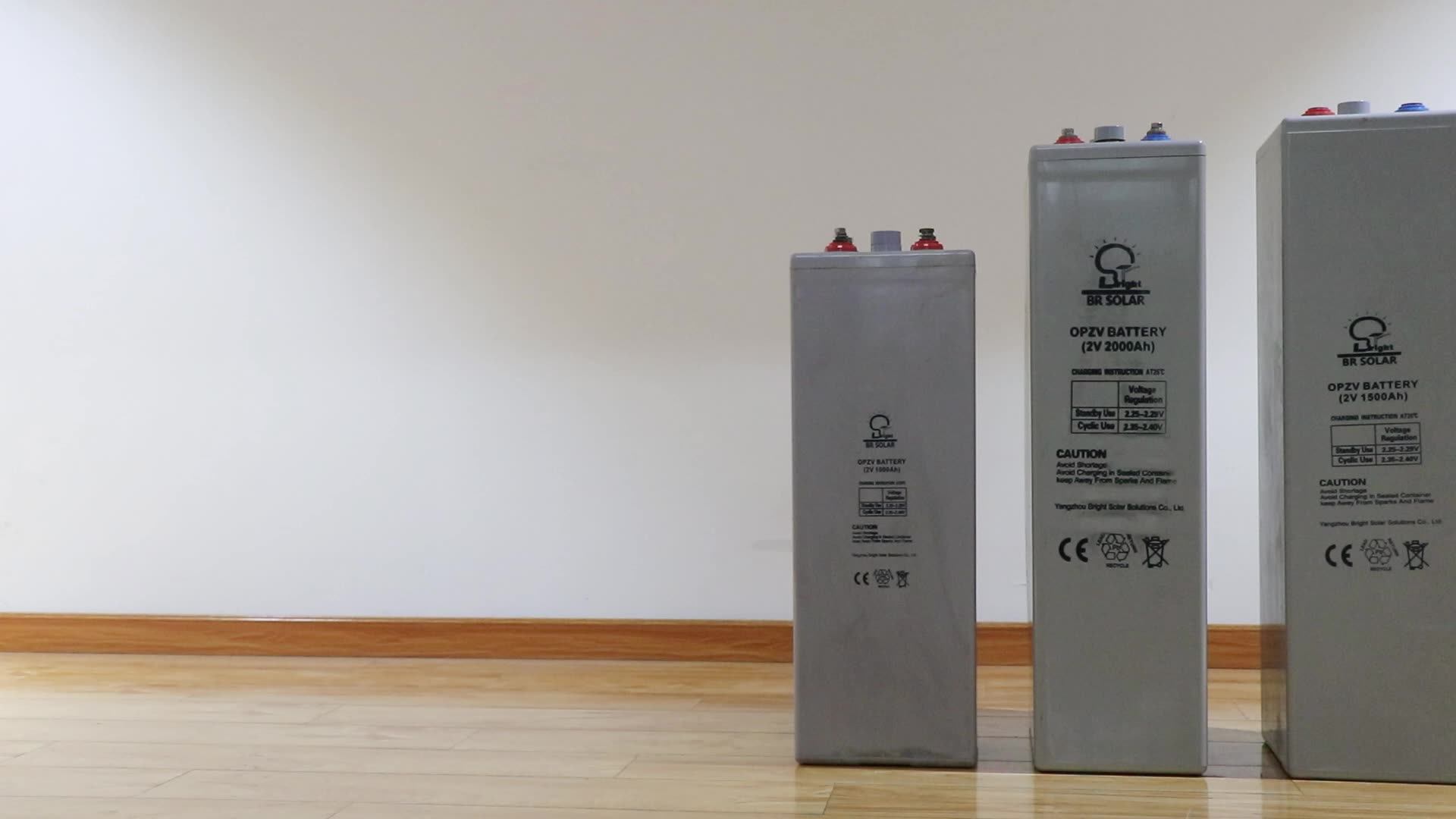 Br Solar Maintenance Free Battery Long Life Storage Deep Cycle Opzv 2v ...