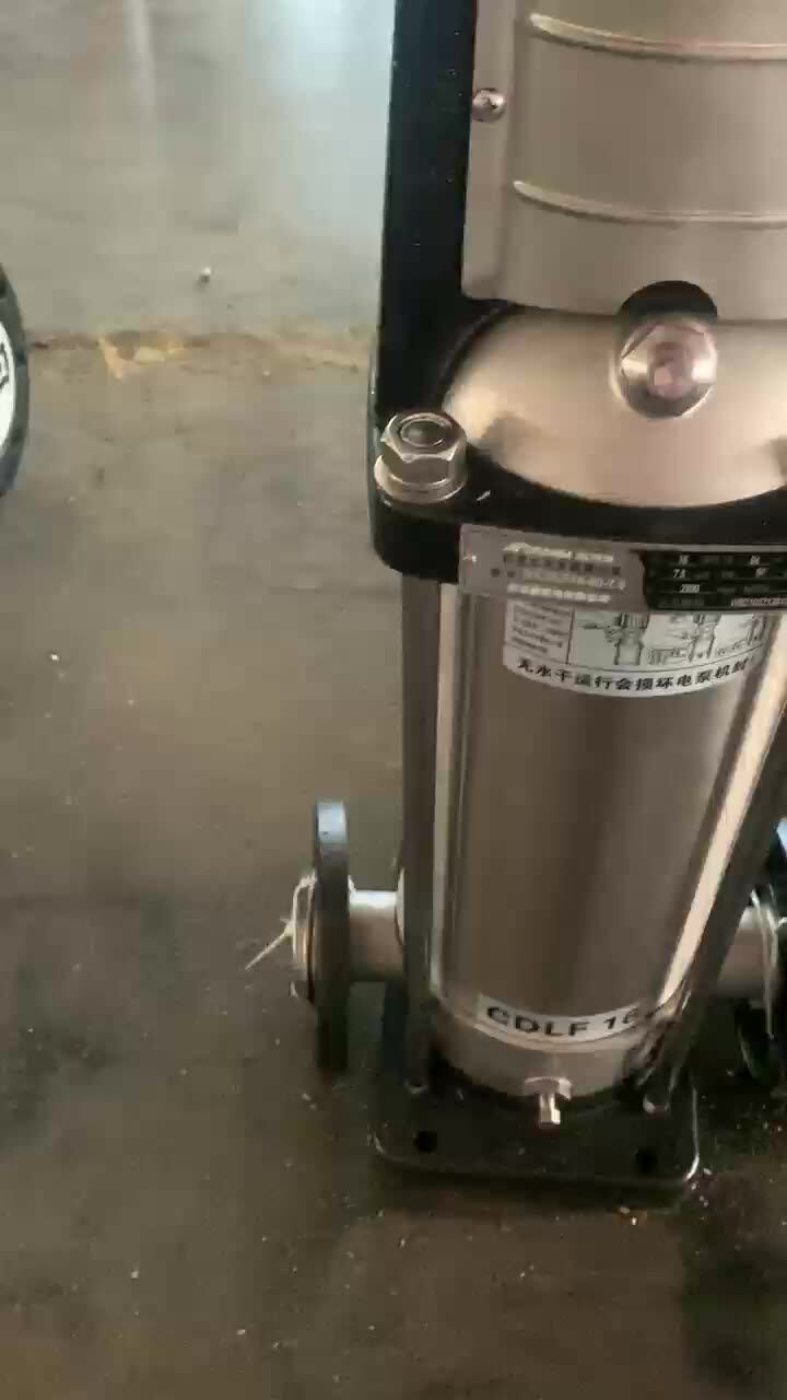 Booster Pump Isg/isw Vertical Horizontal Cast Iron Or Stainless Steel ...