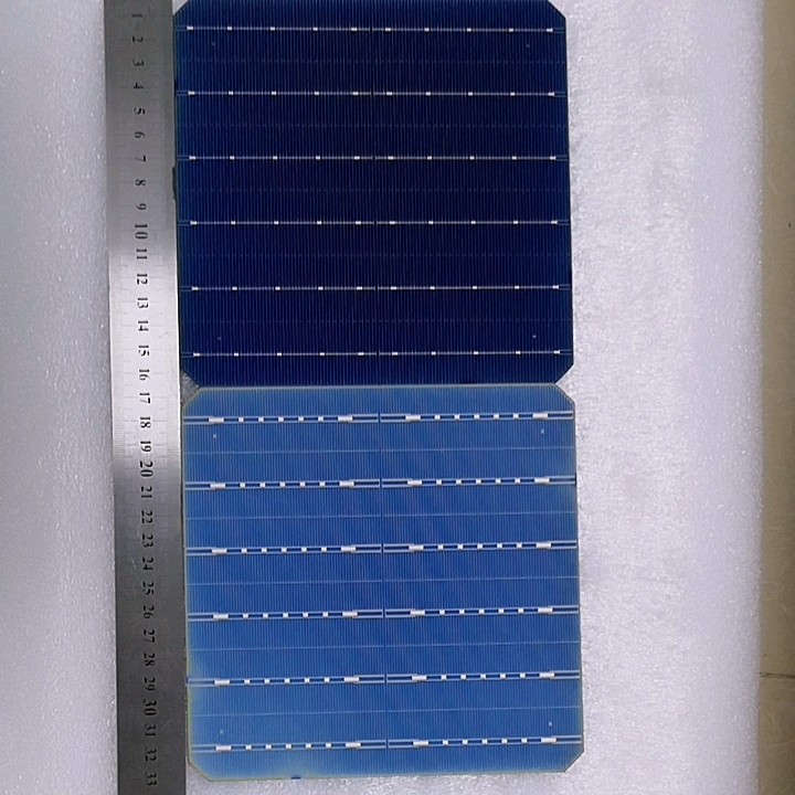 Monocrystalline Solar Cells 166 X83 Mm 6bb Half Cut Cell - Buy Mono ...