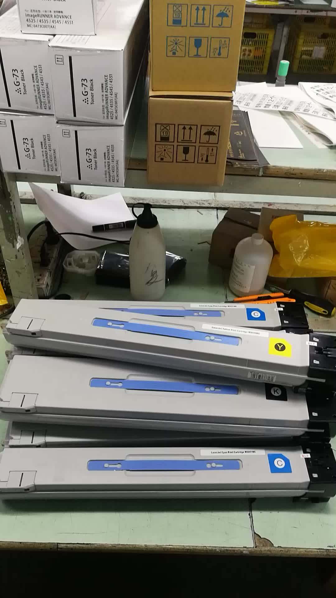 Оригинальный Тонер W9050 W9050mc W9051mc W9052mc W9053mc Картридж Для ...