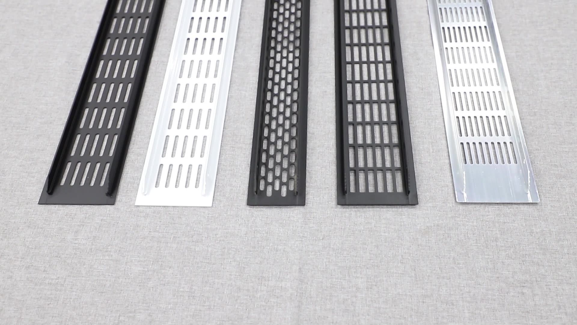 Rectangular Aluminum Air Grille Decorative Air Vent Breathable Air Vent ...