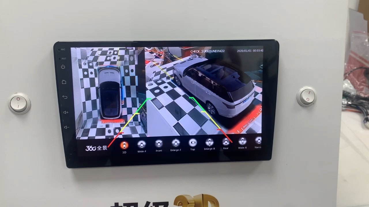 T7 3d Plus Car Panoramic Camera 360 Bird View Security System Avm ...