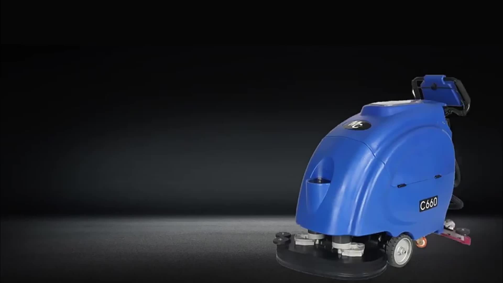 C660 Auto Floor Scrubber Electric Floor Scrubber Multi Function ...