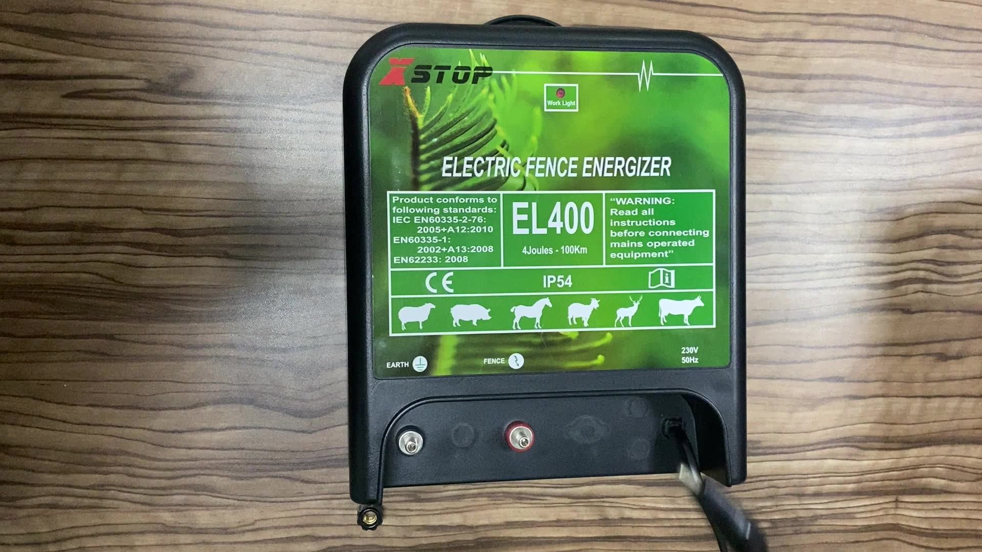 Ac Power Electric Farm Fencing System Waterproof Electronic Fence ...