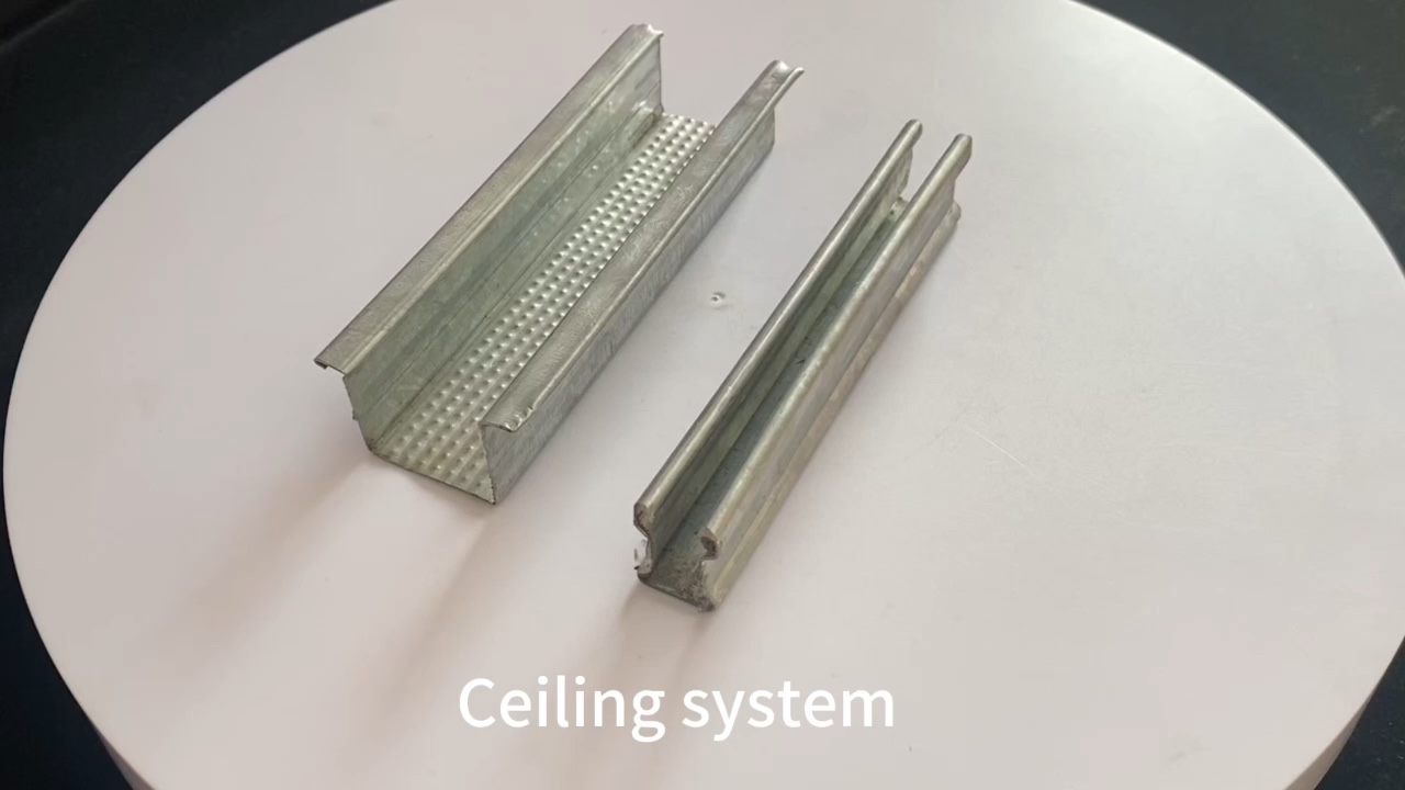 Concealed Ceiling System Metal Furring Zinc Coating 120g 275g Furring Channel Gypsum Channel ...