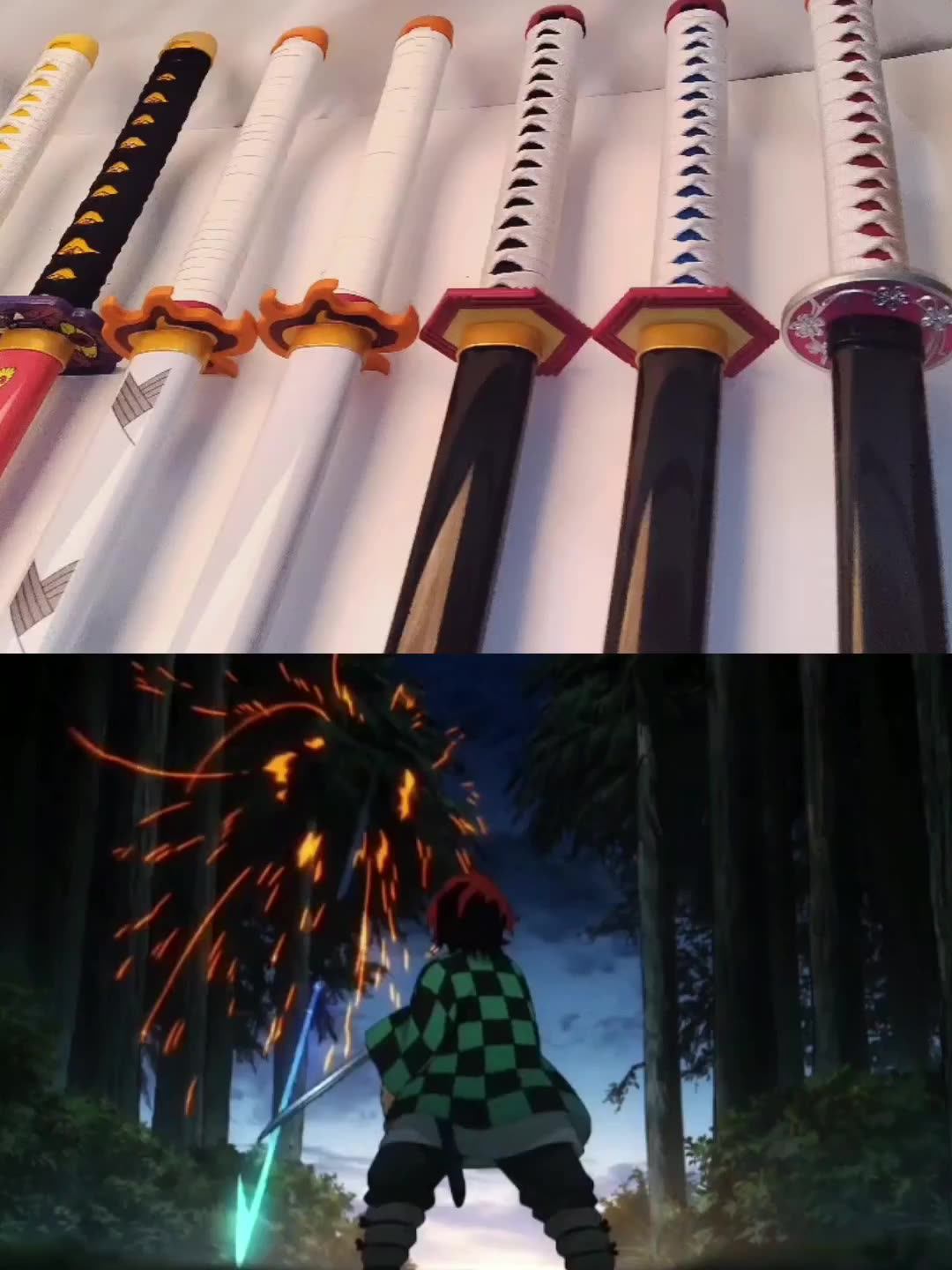 104cm Wholesale Anime Kimetsu No Yaiba Cosplay Weapon Props Wood Toy ...