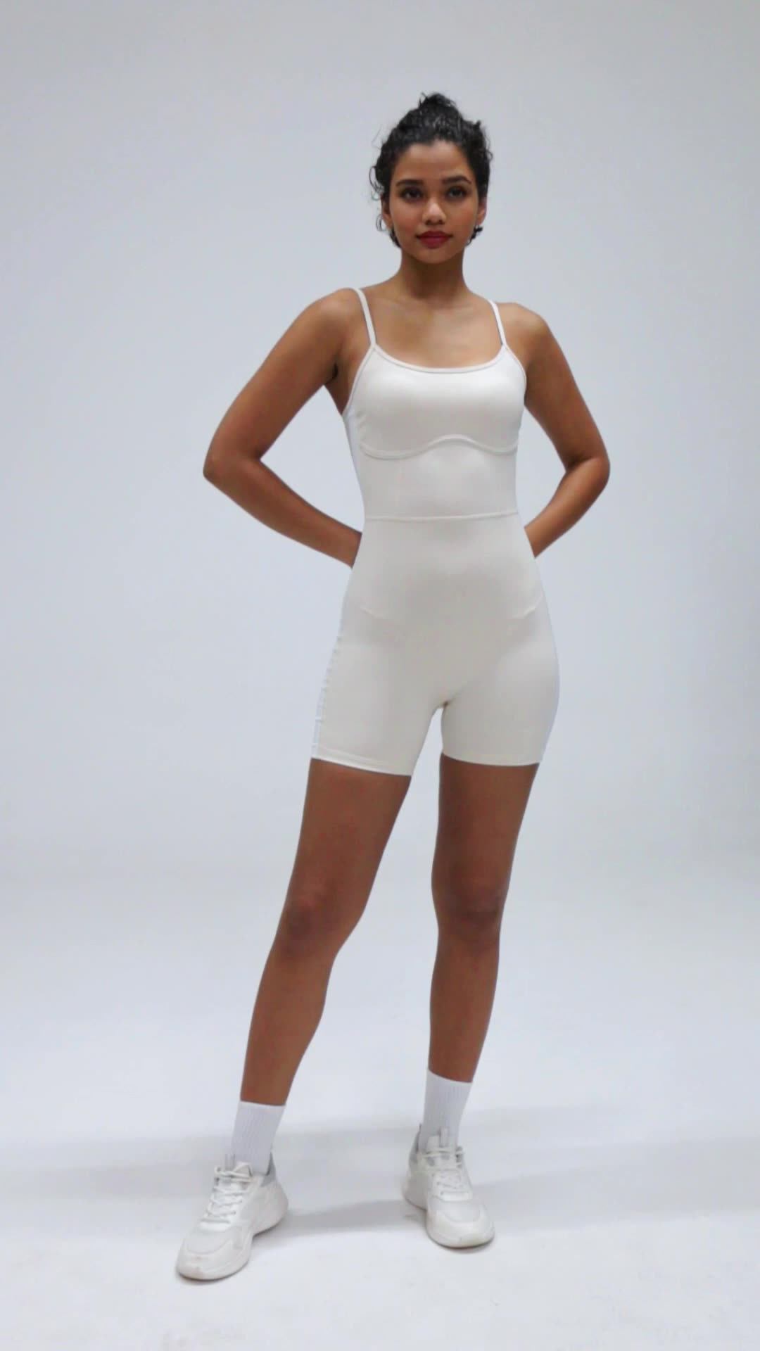 Hingto Custom Body Shaping Slimming Gym Workout Fitness Rompers Women ...