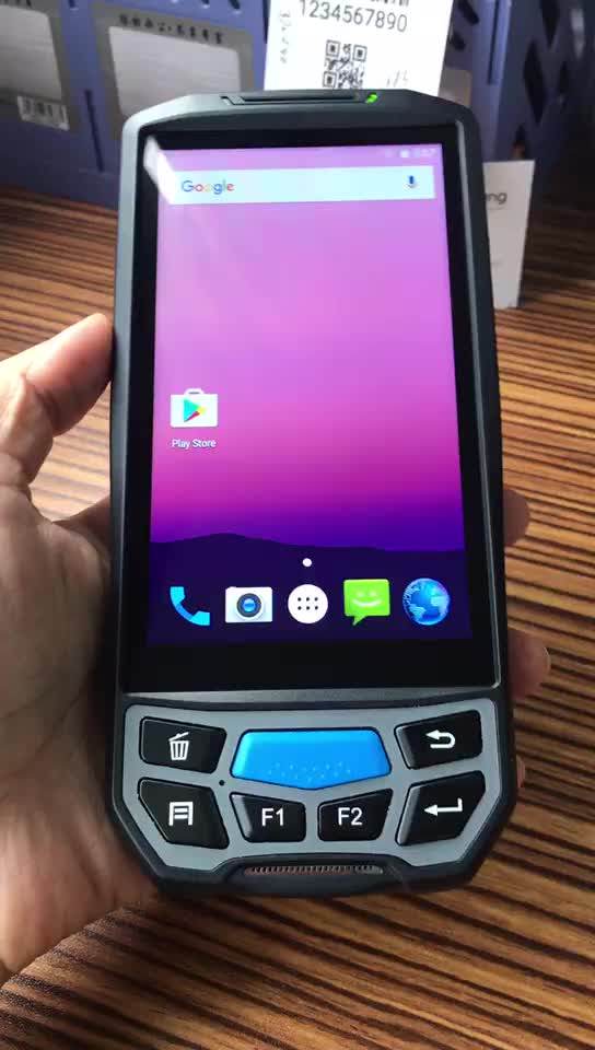 Manufacturer Portable Wireless Industrial Pda Mobile Nfc Qr Terminal ...