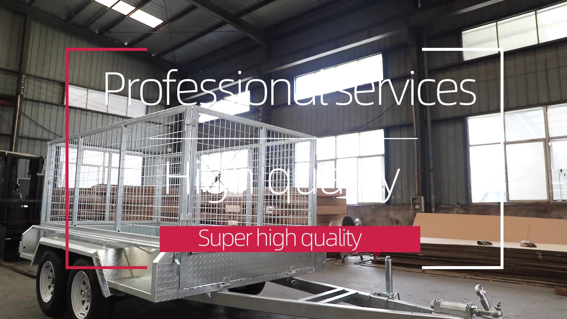 Box Trailers Axle Trailer Car Hauling Utility Trailer - Buy Trailer ...