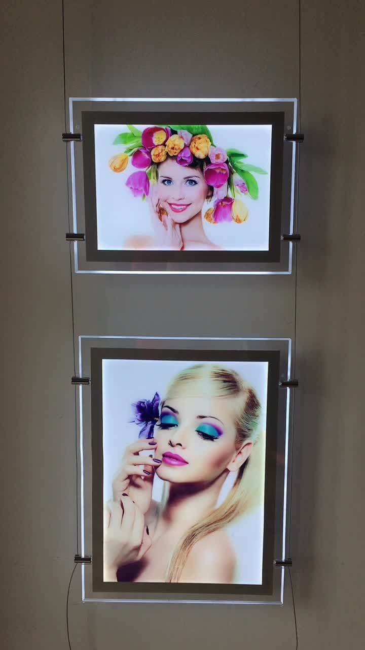 New Inventions 2024 Panel Sign Advertising Acrylic Picture Frame Indoor ...