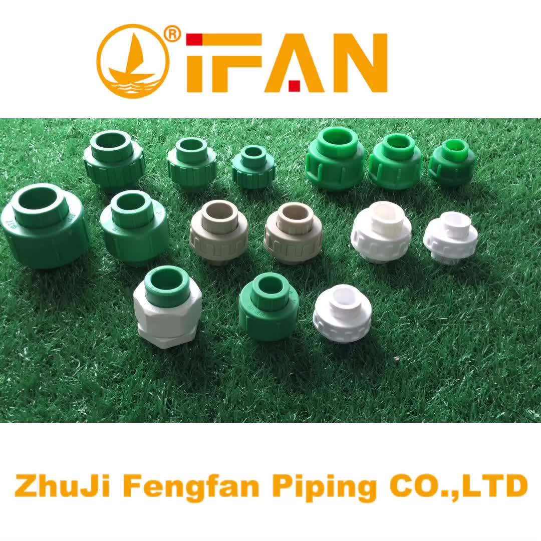 Ifan Pipe Ppr Fitting Plastic Union - Buy Ifan Ppr Fitting Union ...