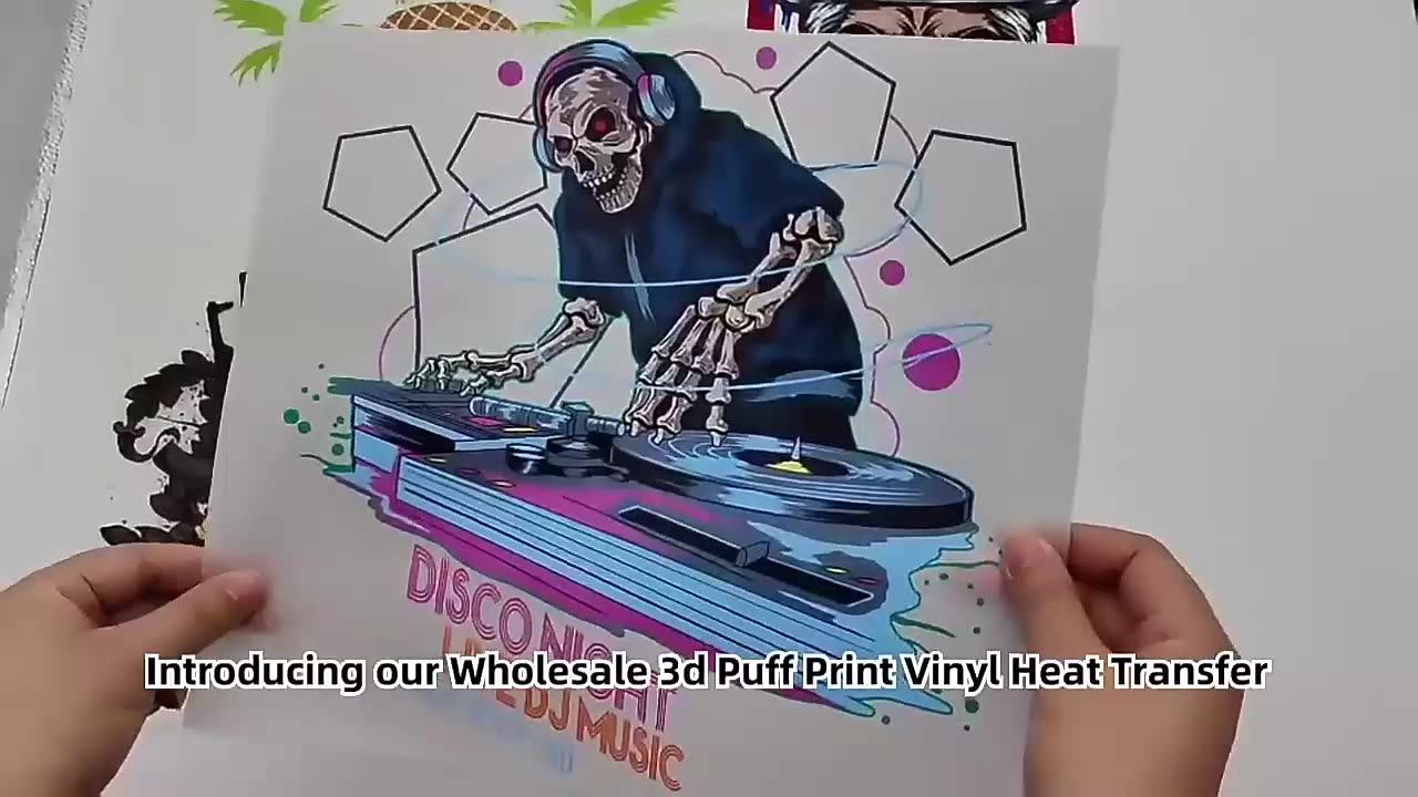 Custom Heat Transfer Print Dtf Screen Print Ready To Heat Press Vinyl ...
