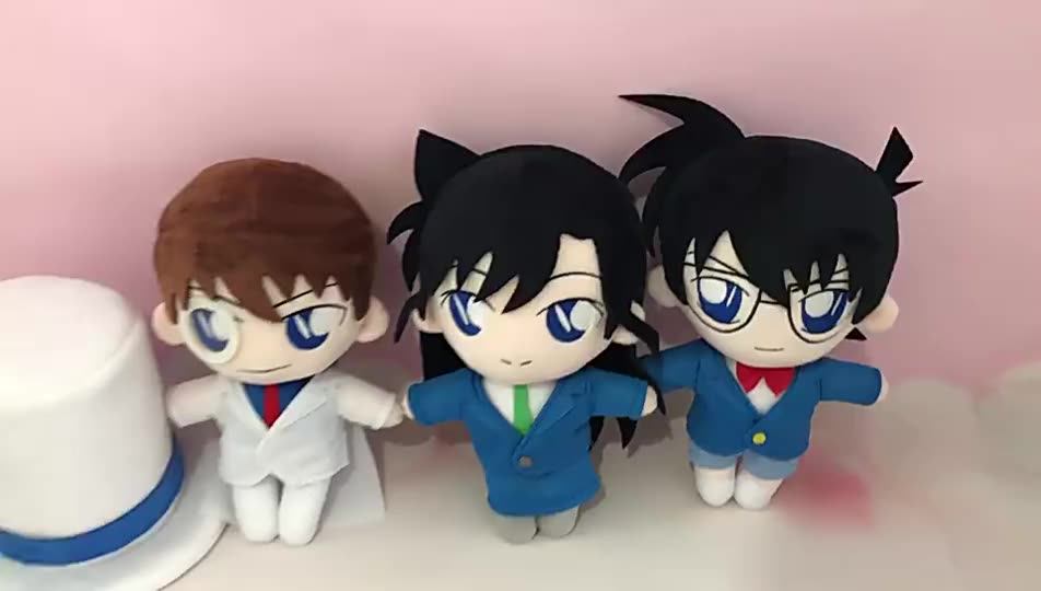 20cm Detective Conan Anime Figura Mouri Ran Conan Edogawa Kaitou Kiddo ...