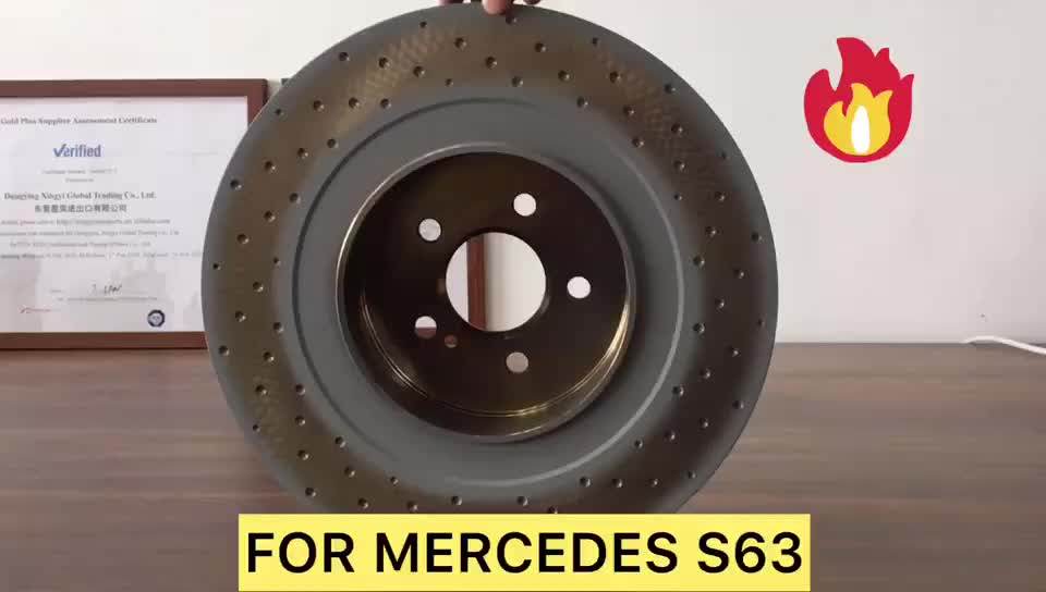 A2214230812 De Disco De Freno Trasero Para Mercedes W221 C216 S63 Amg ...