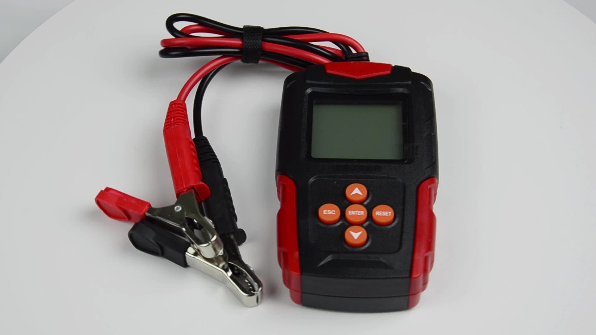 Foxsur 12v 24v Car Battery Tester Lcd Battery Analyzer Test Tool ...