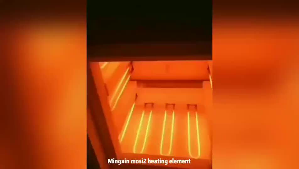 1800c U Shape Mosi2 Heating Element Oven Heater Resistor For Muffle ...