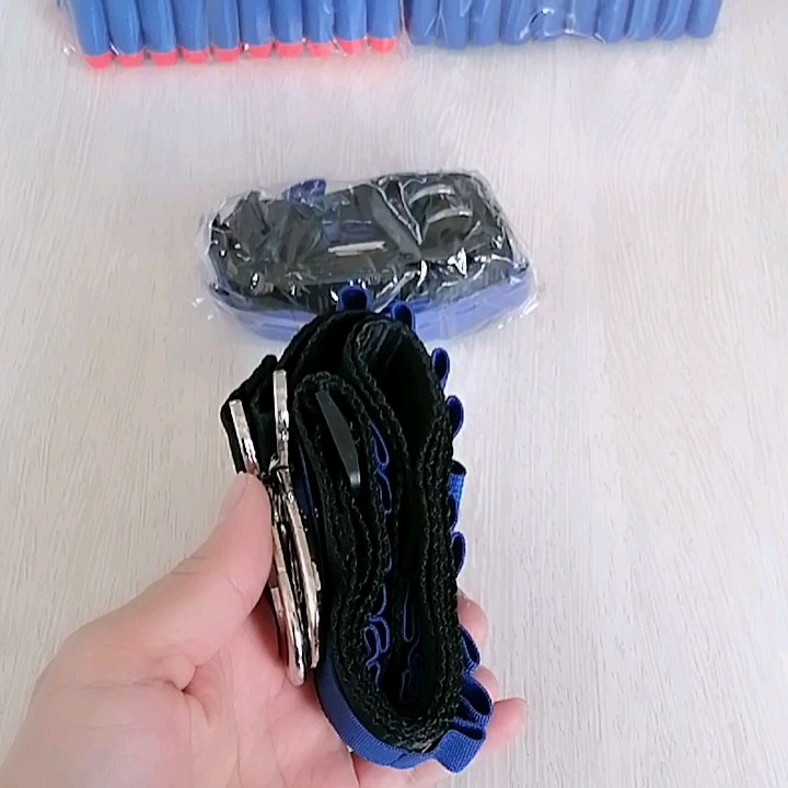 Eva Foam Darts Belt Bullet Shoulder Strap Bandolier With Metal Hook For ...