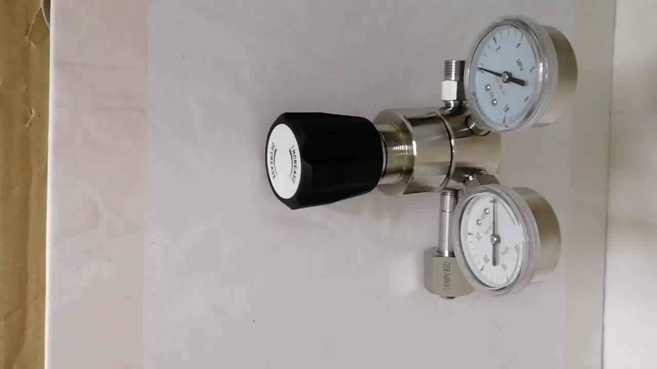 Hcl Cylinder Gas Pressure Regulator With Cga330 Input Connection - Buy ...