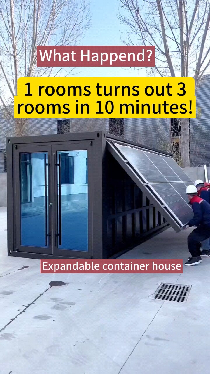 China Small Prefab Tiny Container House A Frame Prefabricated House ...