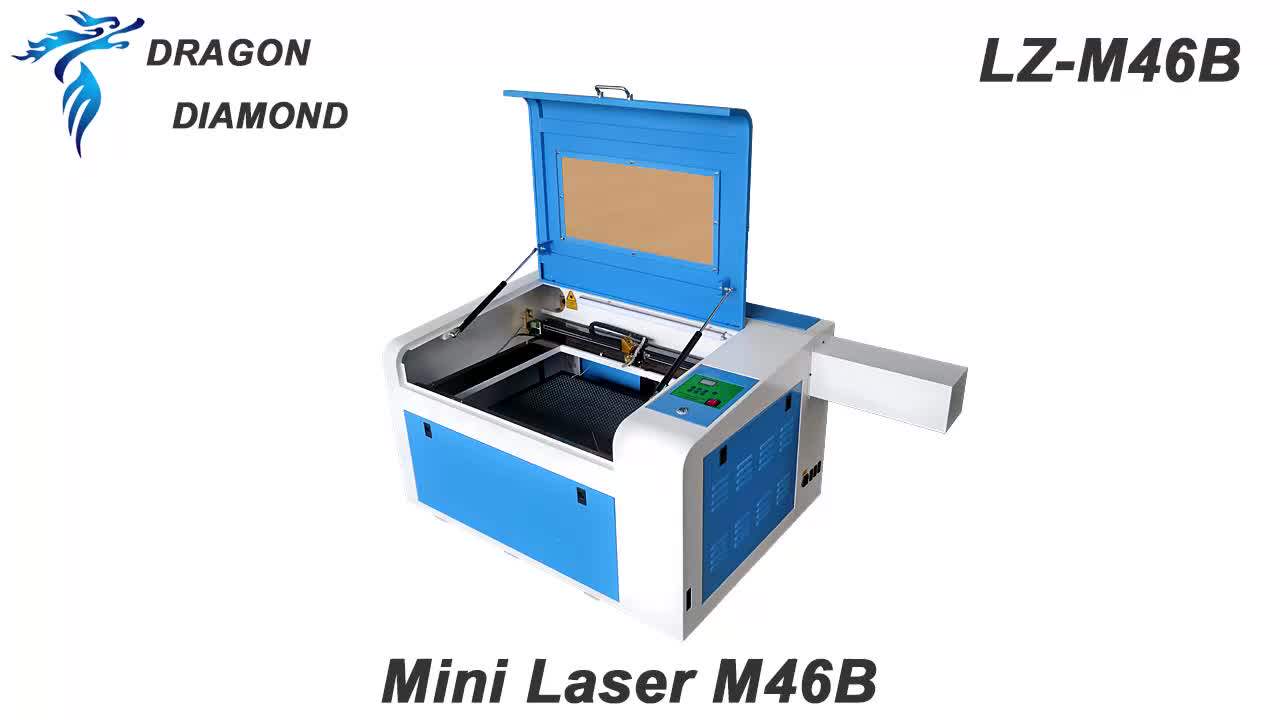 Small Mini 3d Laser Crystal Engraving Machine 6040 4060 With Rotary ...