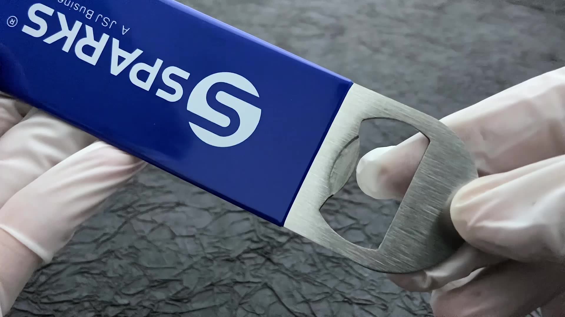 Sublimation Print Logo Bar Blade Metal Stainless Steel Flat Bottle ...