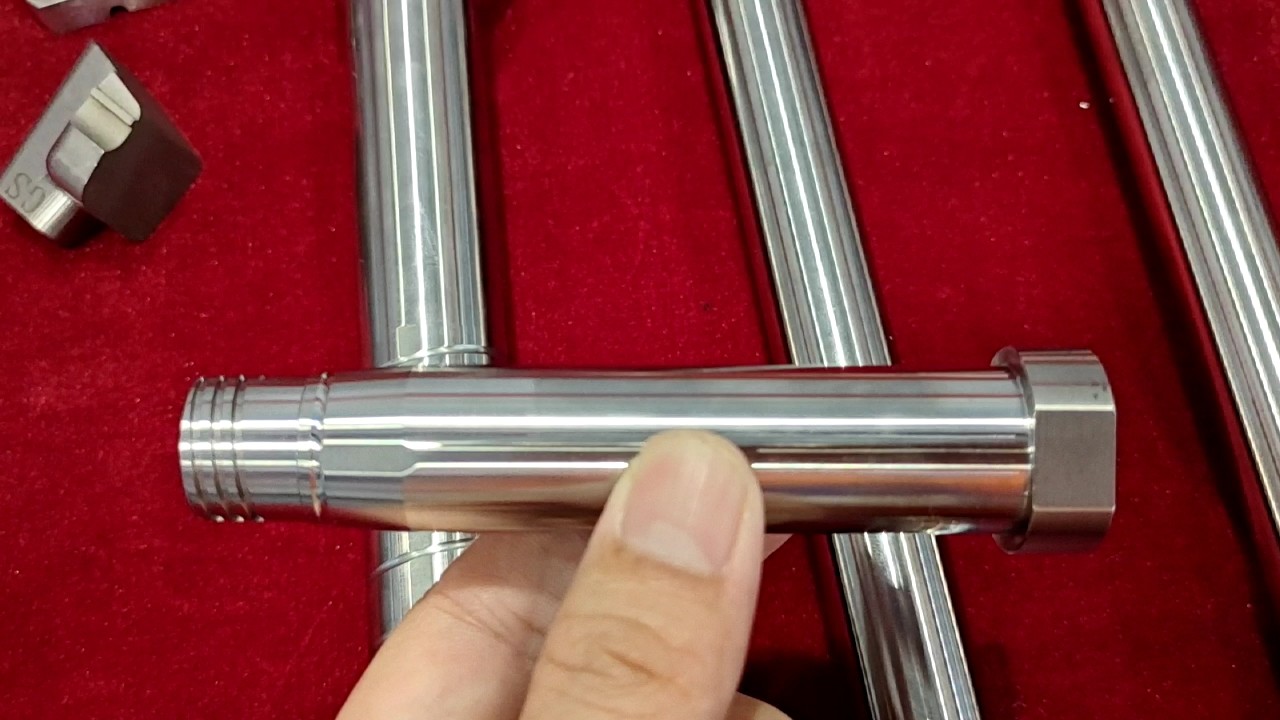 Cnc Machining Long Inner Threaded Tube 316 Stainless Steel Threaded ...