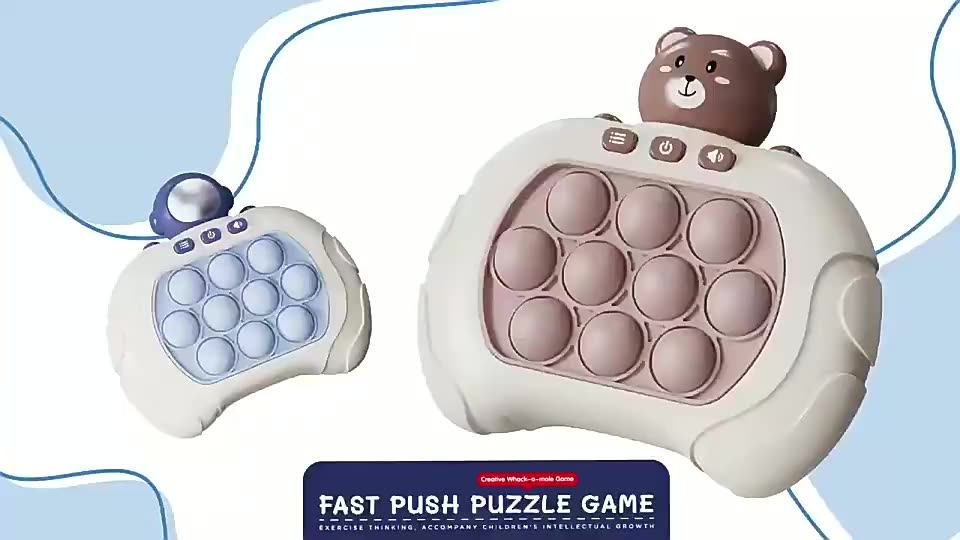Creative Battery Operation Fast Push Puzzle Game Quick Push Fidget Pop ...