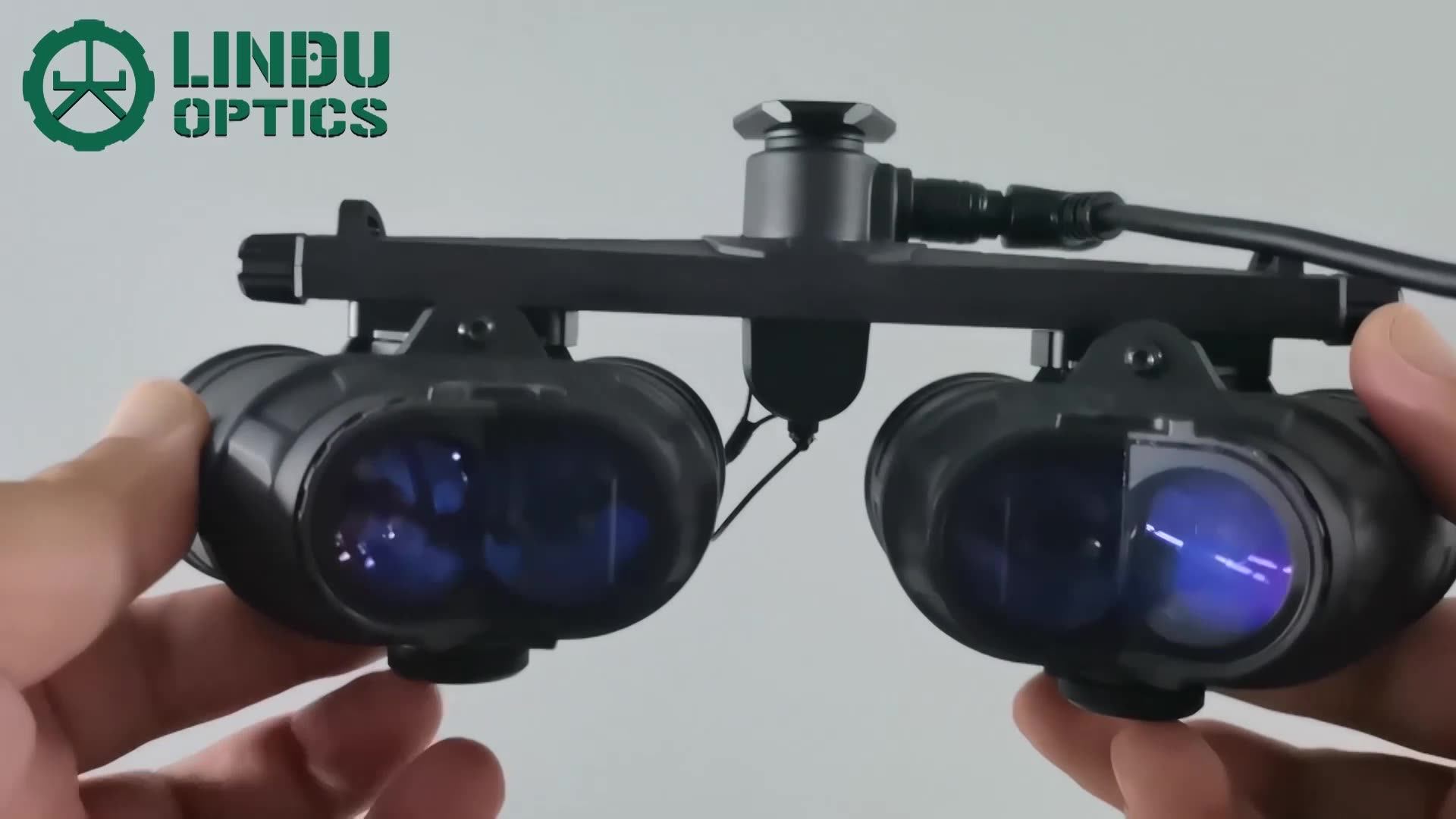 Lindu Optics Panoramic Night Vision Device Four Tube Nvg Gpnvg18pro ...