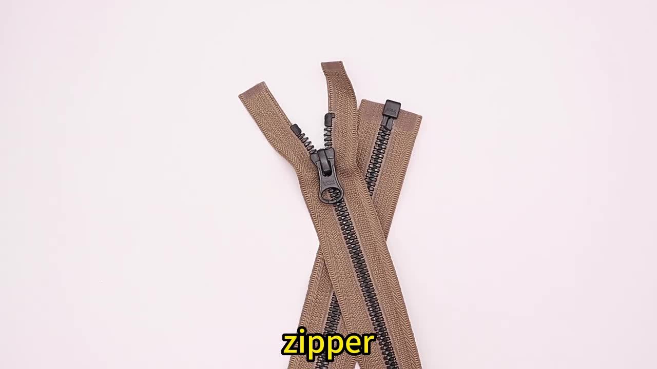 Custom Metal Waterproof Invisible Resin Nylon Zipper Puller Sliders ...