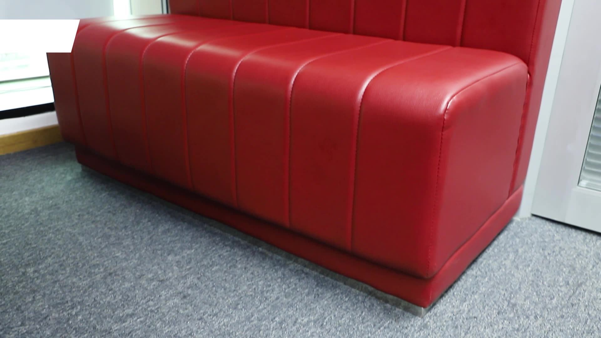 Retro Vinyl Booth Dining Modern Designs Luxury Coffee Shop Used High ...