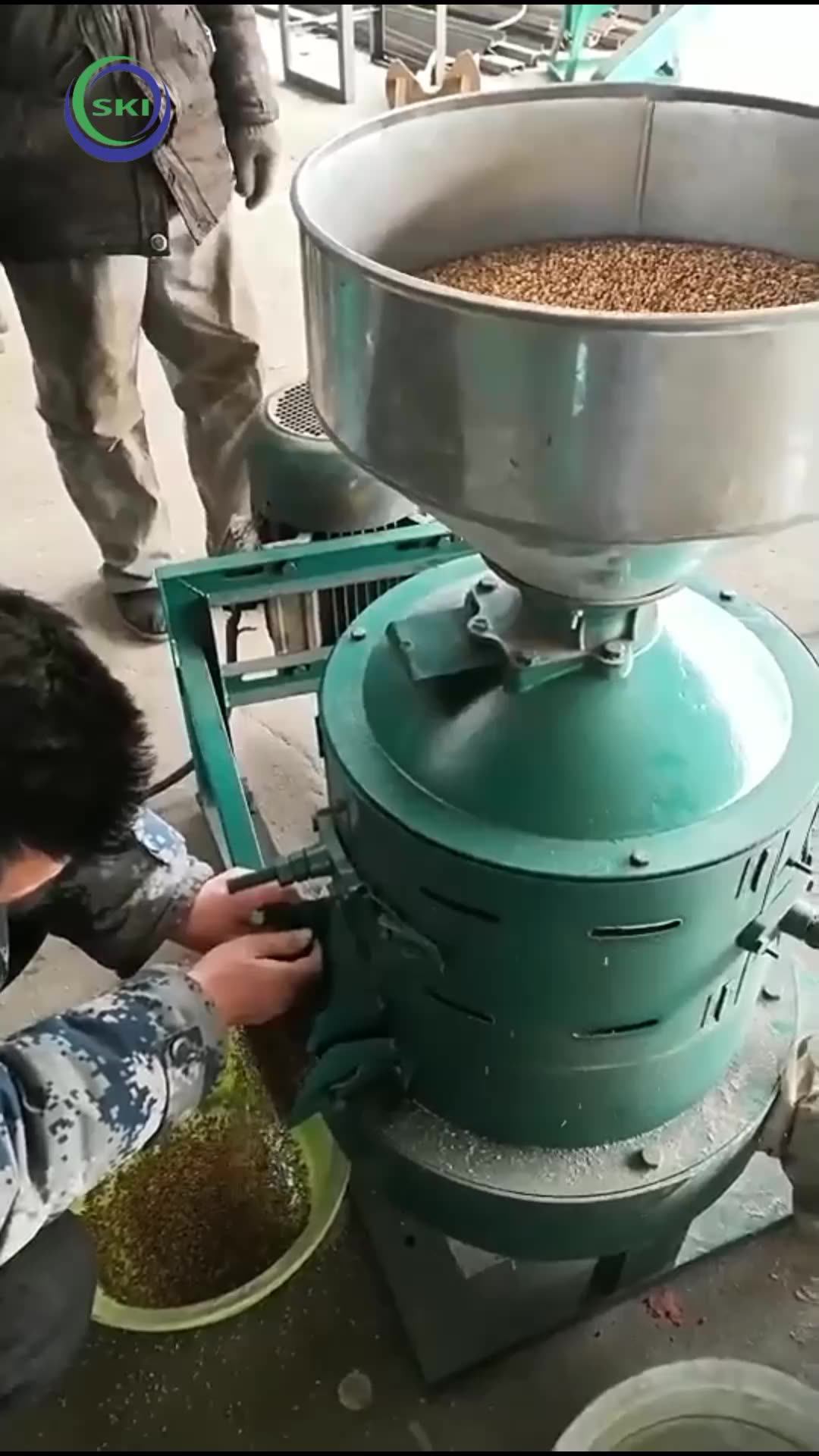 Grain Seed Husking Machine Agriculture Soybean Skin Removing Machine ...