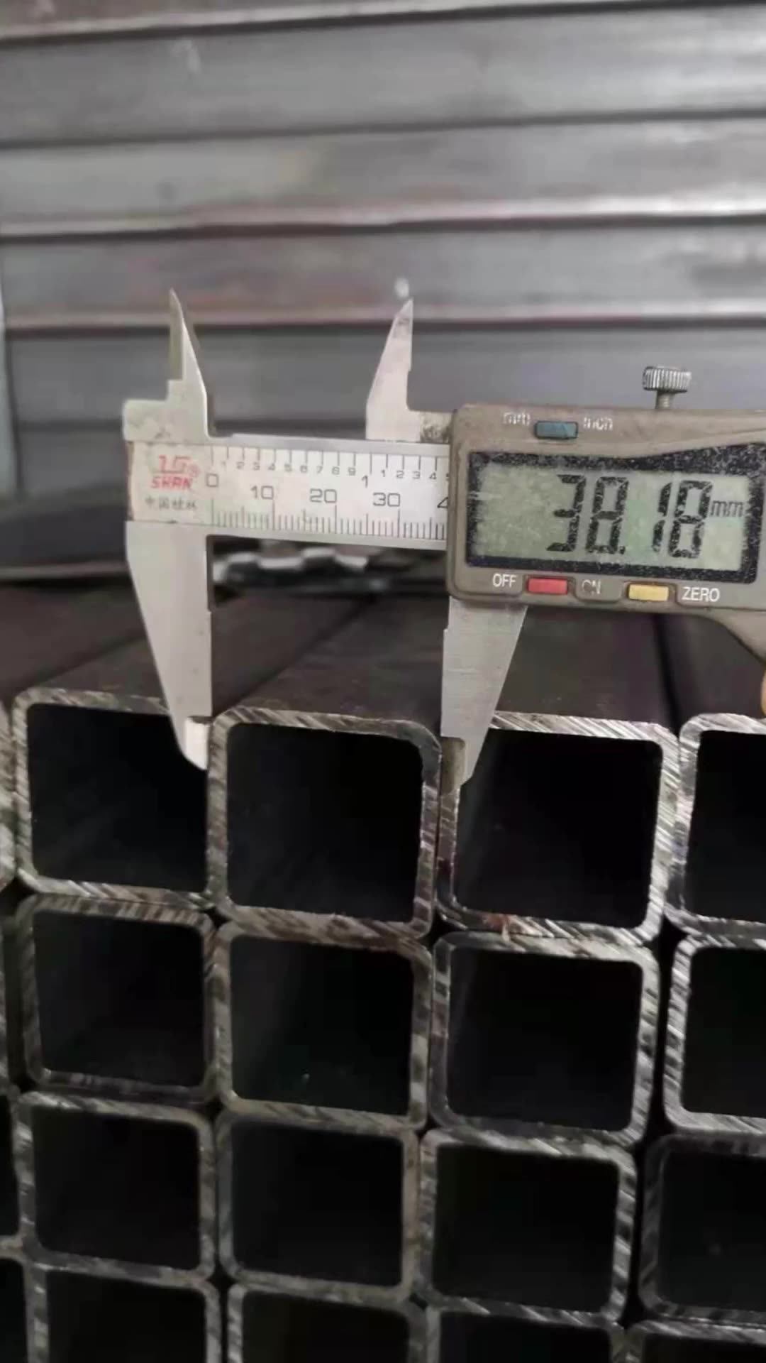 Erw Pipe Harga Besi Hollow Section Steel Tube Shs Rhs Chs 100x50x1.5mm ...