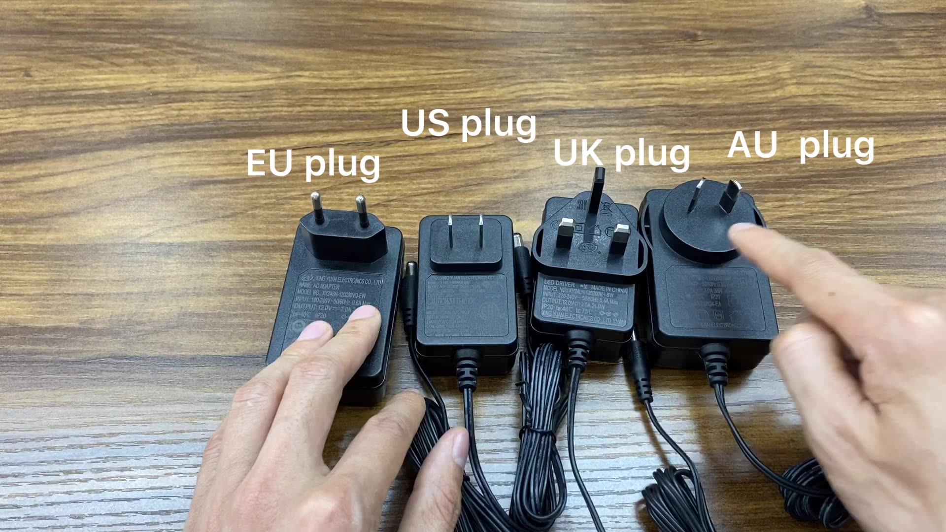 Ce Ukca Certificate Newerp Ecm Wall Mounted Uk Plug Ac Dc Adaptor 12v ...