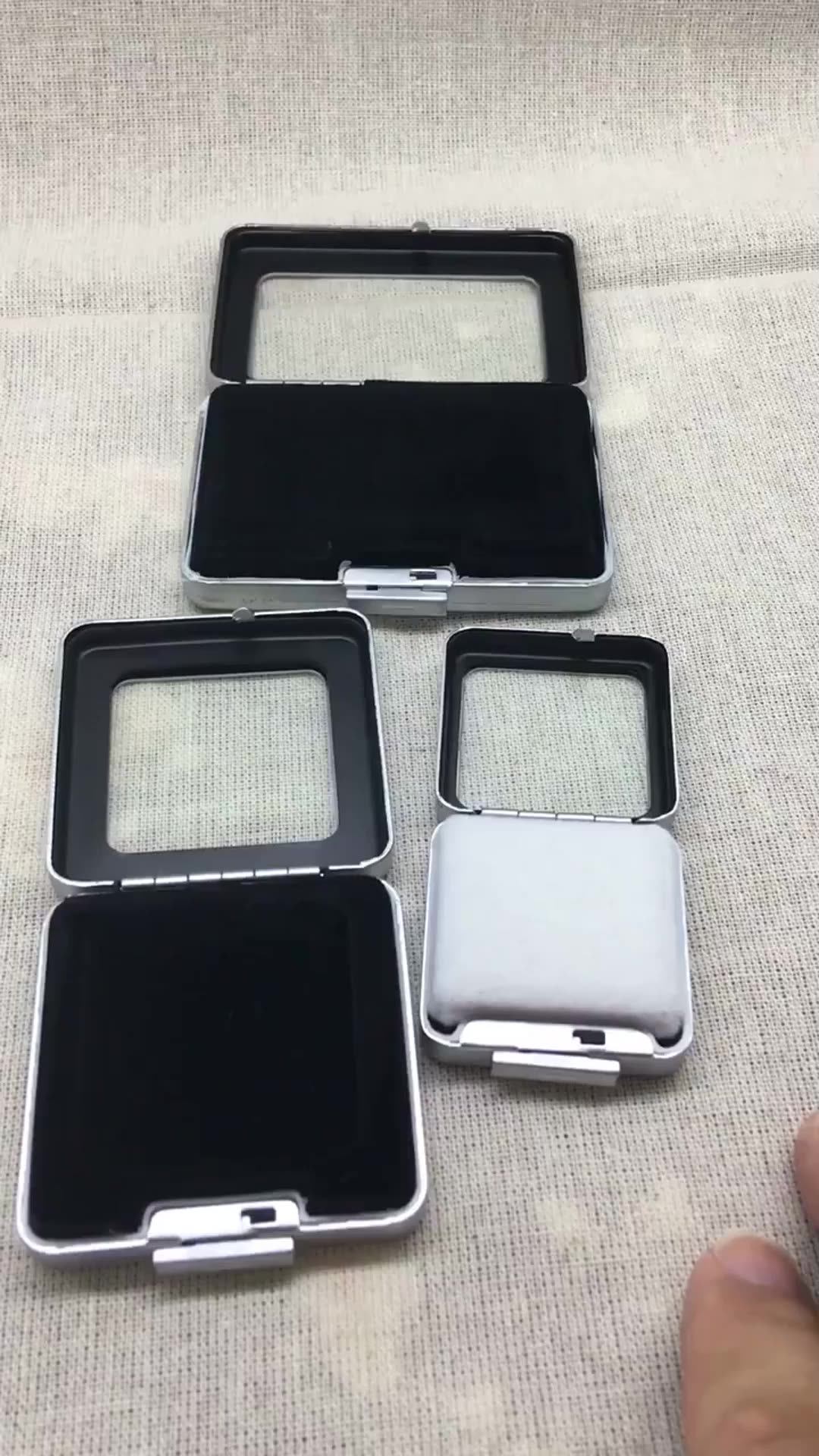 Tongxing Luxury Square Rectangle Gem Stone Box Packaging Showcase With ...