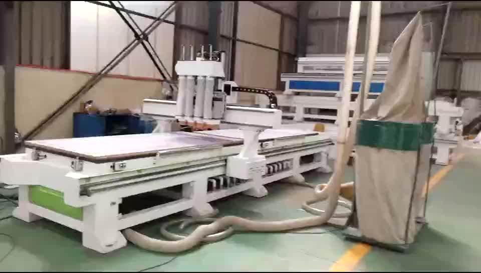 Gj1325 3 Axis Double Bed Designs In Wood Cnc Router For Cabinet ...