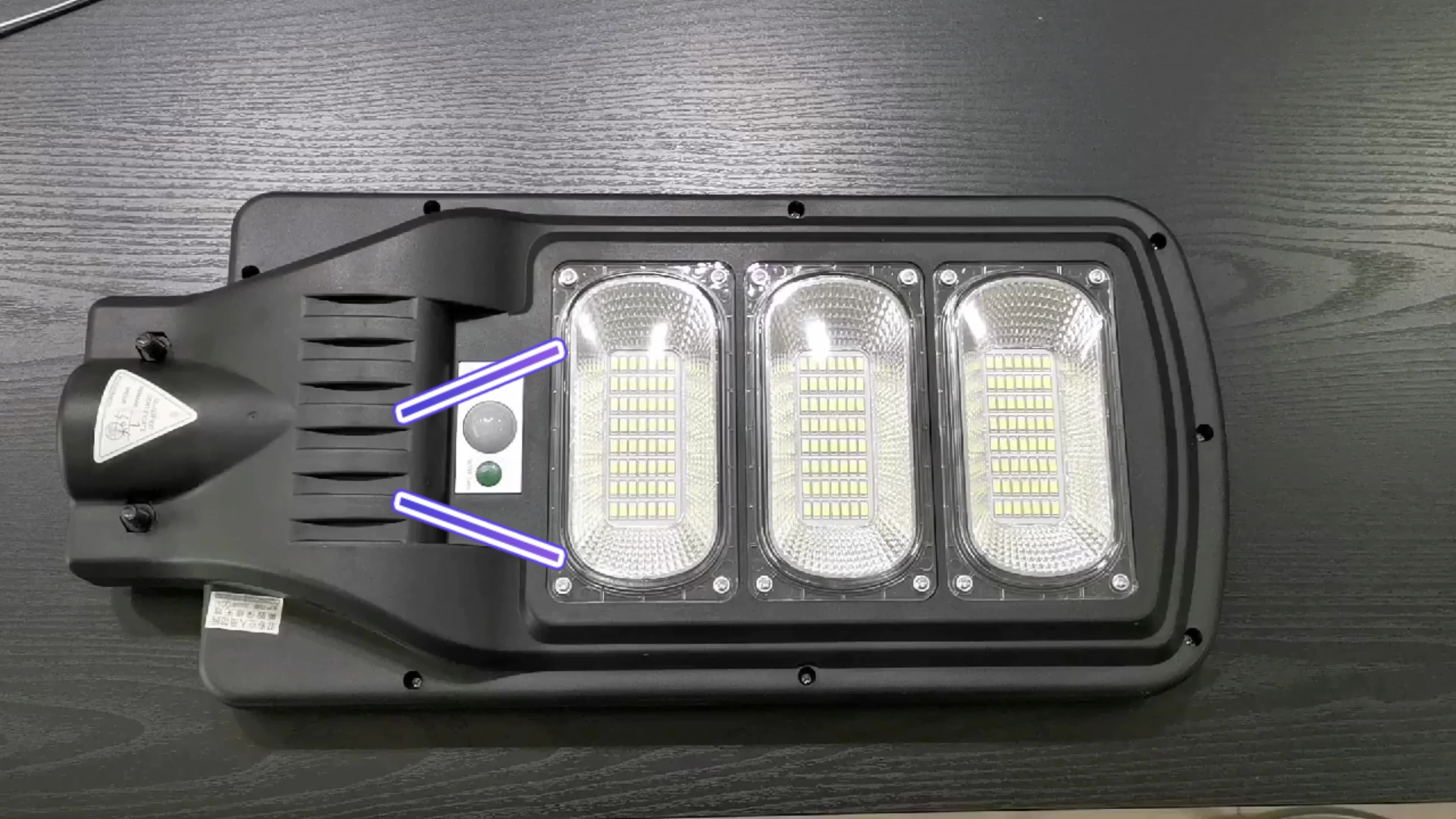 Lampadaire Solaire Outdoor Waterproof Ip65 Street Lamp 50w 100w 150w ...