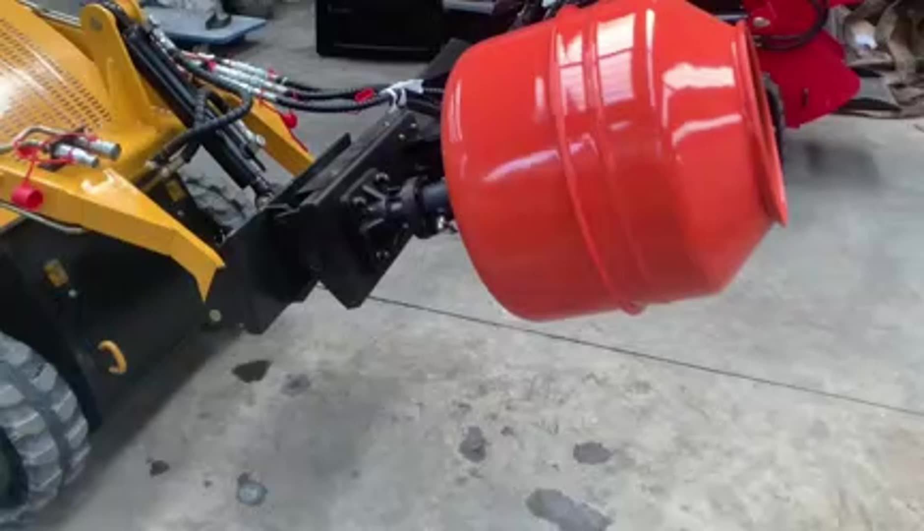 Free Shipping Mini Epa Ce Small Electric Skid Steer Minicargador ...