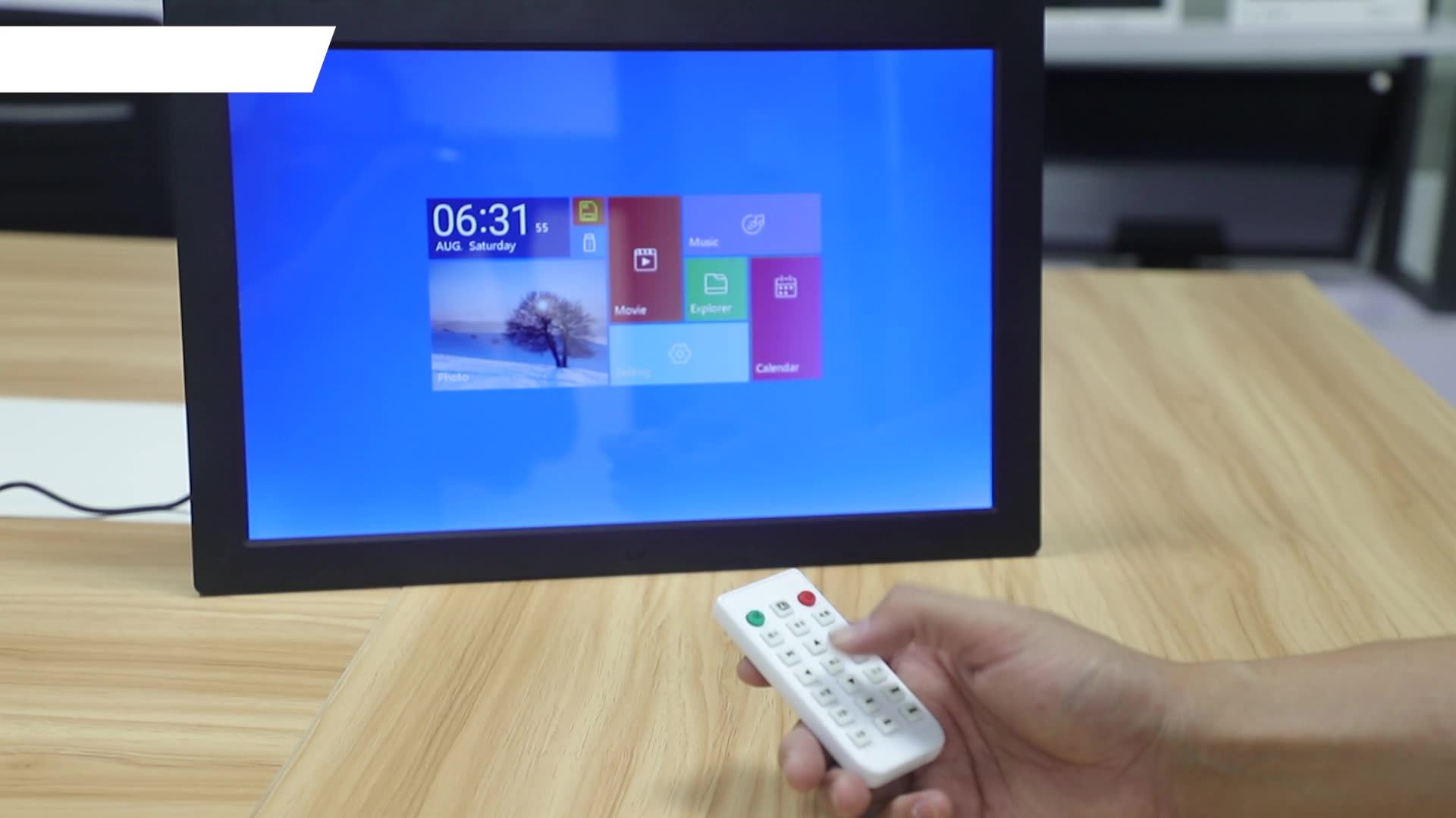 Bestone Motion Wall Video Frame 7 Inch Chinese English Sexy Video ...