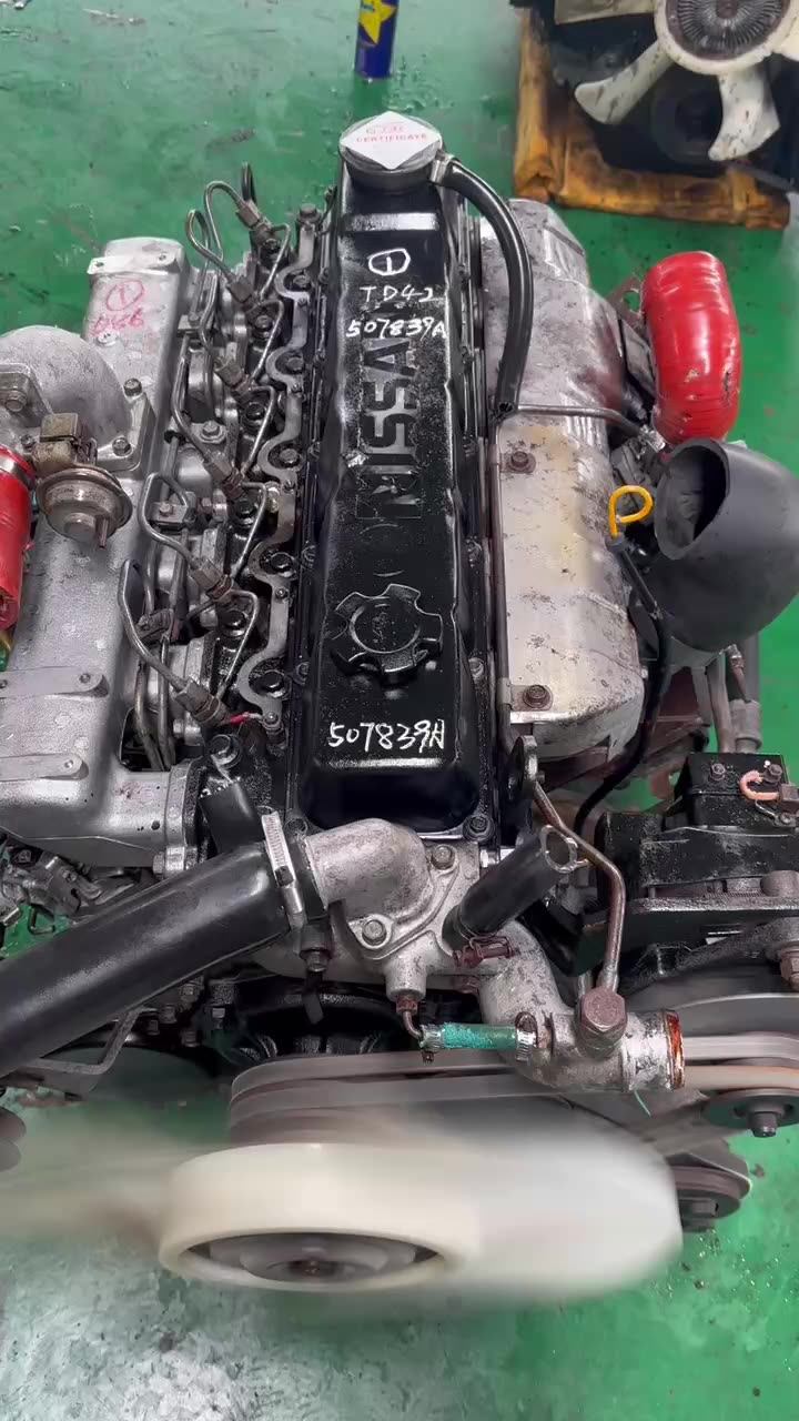 Original Used Japanese Diesel Engine Td42 Td42t Motores With Gearbox ...