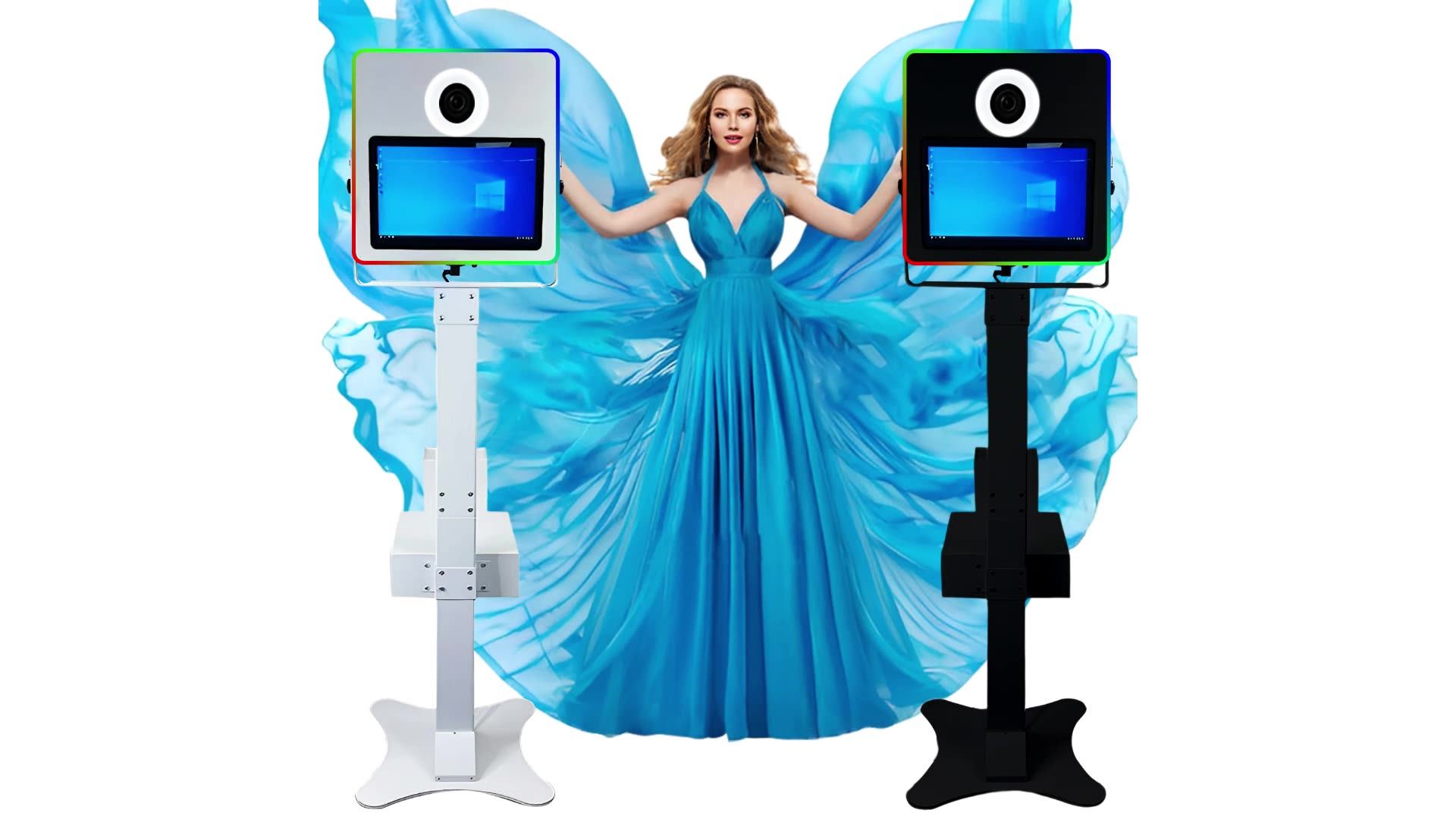 Dslr Camera Photo Booth Shell 15.6 Inch Selfie Photo Booth Mirror Photo ...