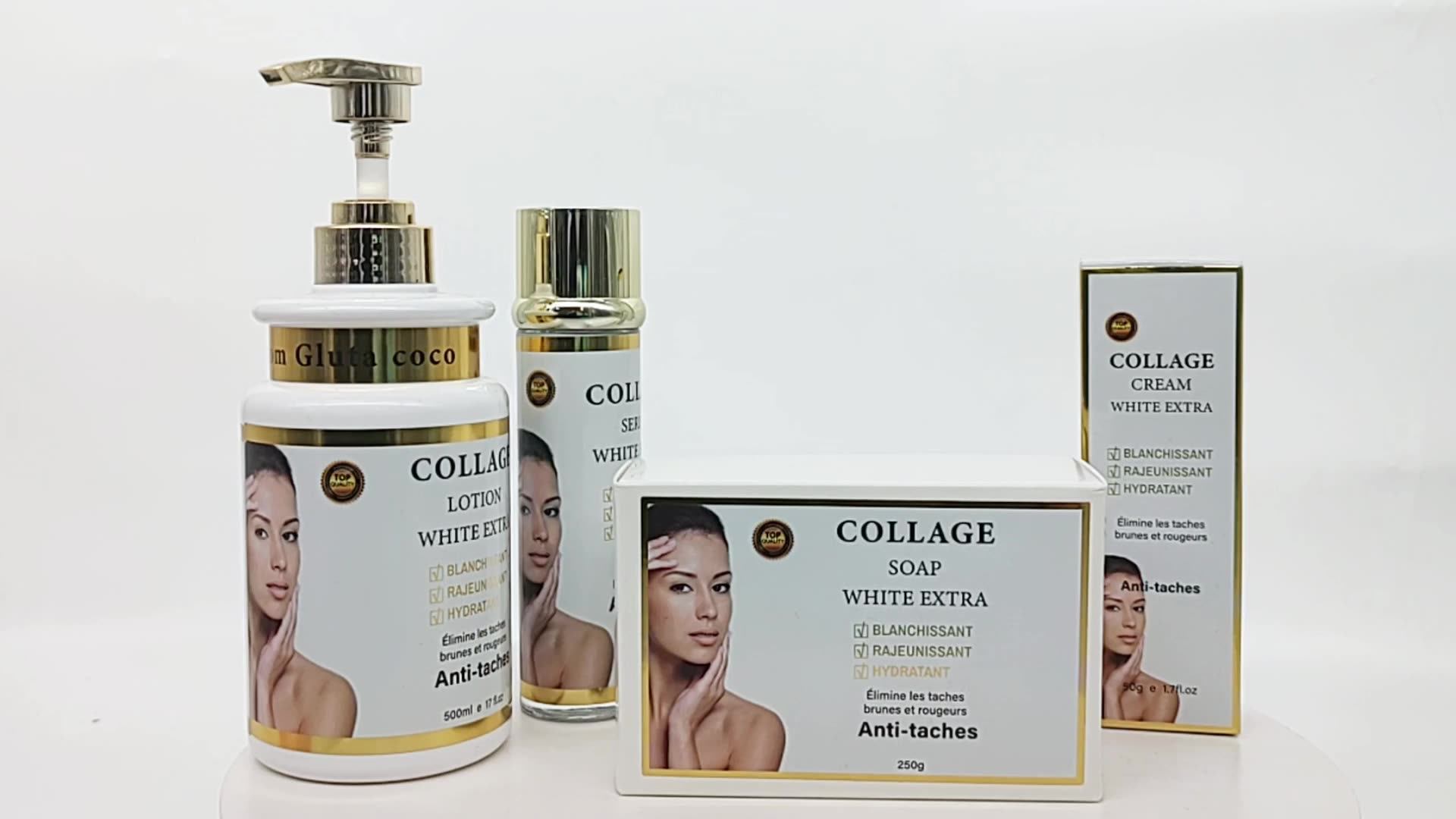 Collagen Extra White Lotion Moisturizing Skin Slows Aging Fade Scars ...