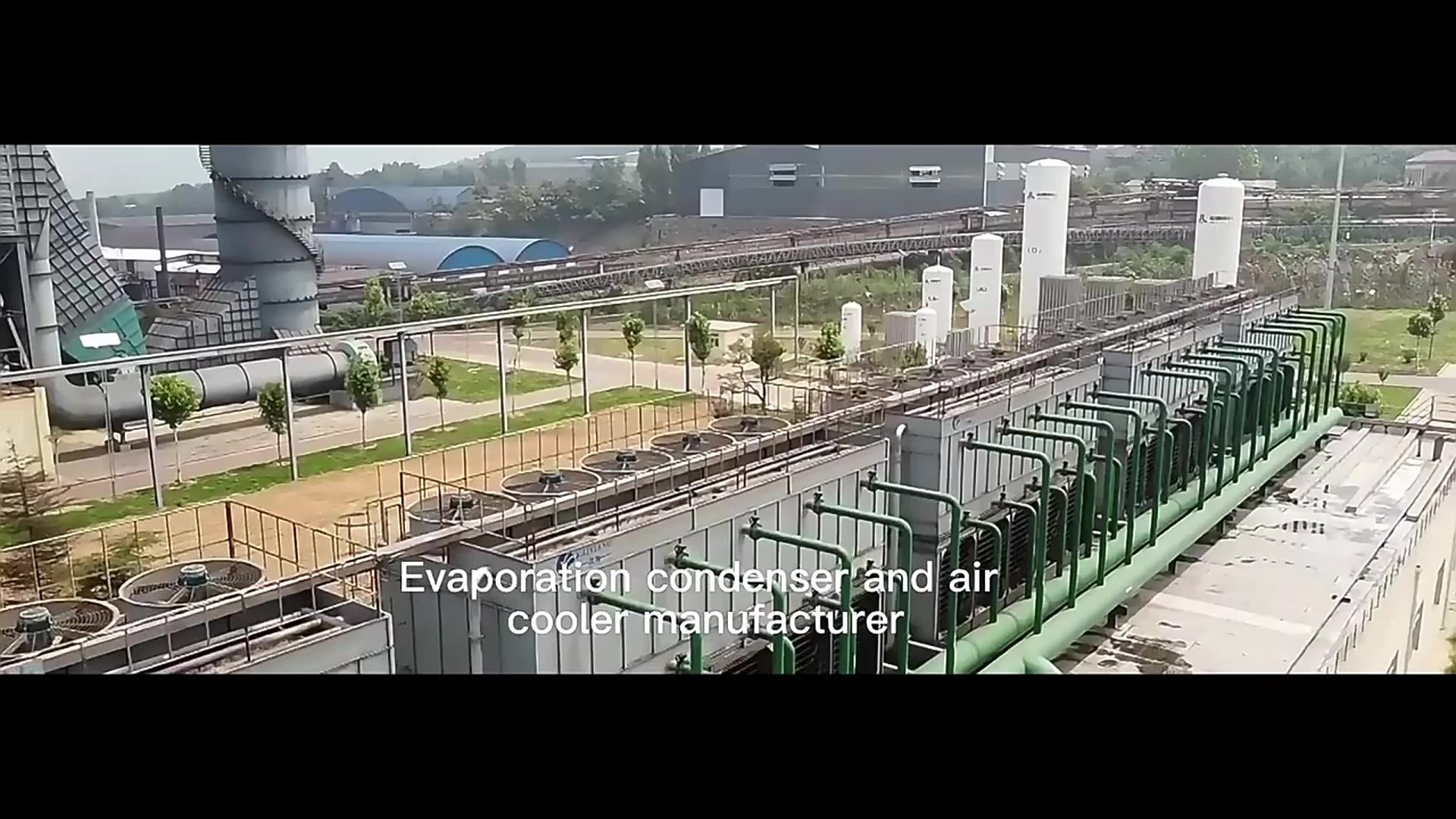 Stainless Steel Casing Parallel Flow Evaporative Condenser - Buy ...