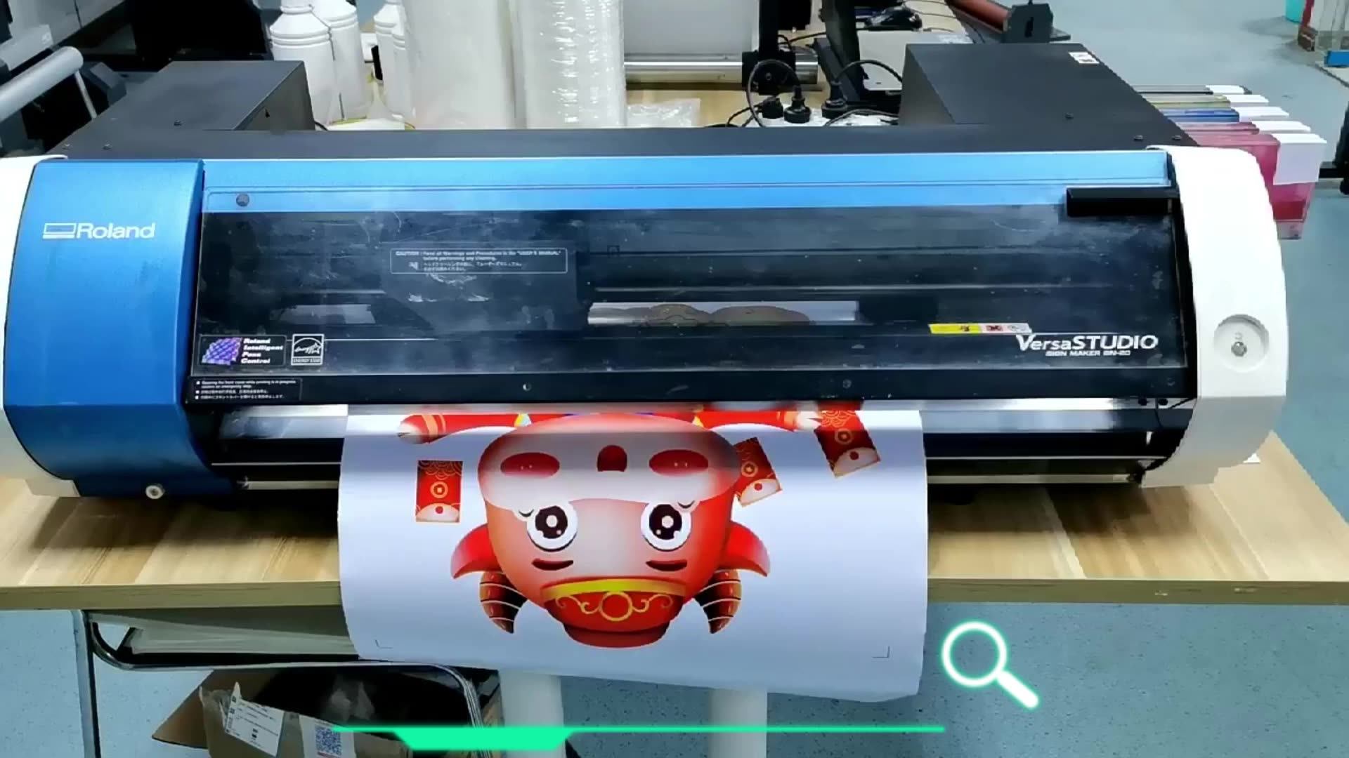 Desktop Roland Bn20 Print And Cut Eco Solvent Digital Printing Machine ...