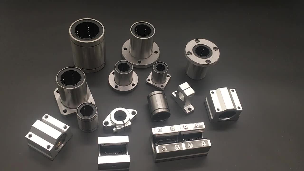 Sk30 Sk35 Sk40 Sk50 Sk60 Aluminum Shaft Support Bearing Linear Shaft ...